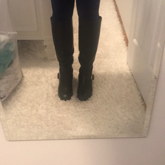 Tory Burch | Shoes | Euc Tory Burch Sofia Riding Boots Black | Poshmark